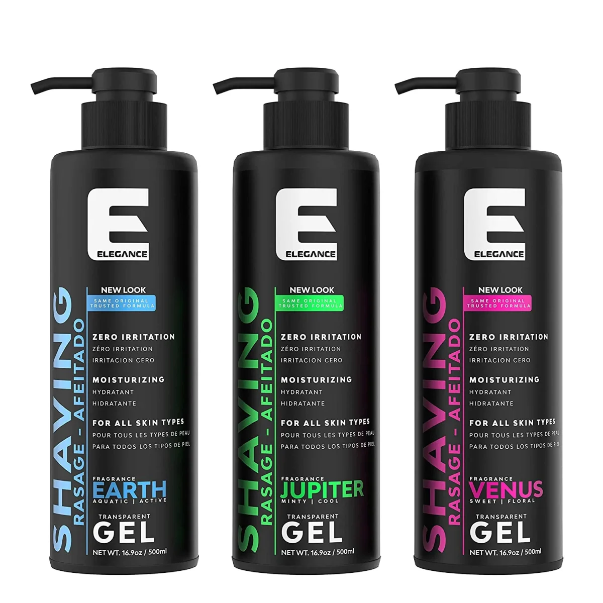 Elegance Shaving Gel Transparent - Beauty Supply PR