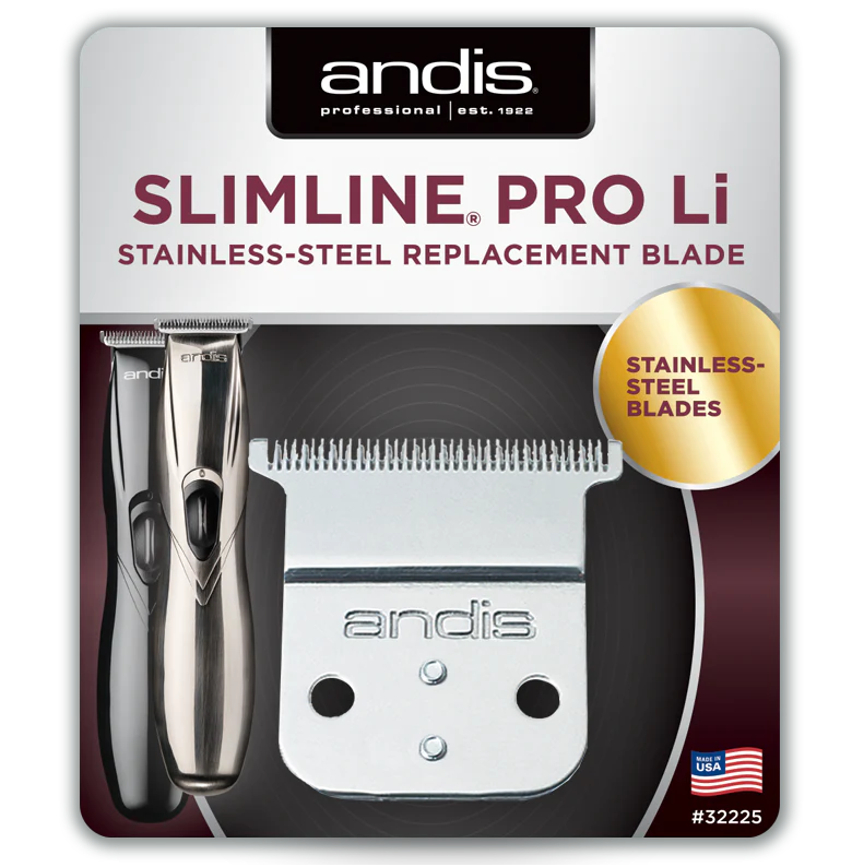 Andis Slimline Pro Li Stainless Steel Replacement Blade - Beauty Supply PR